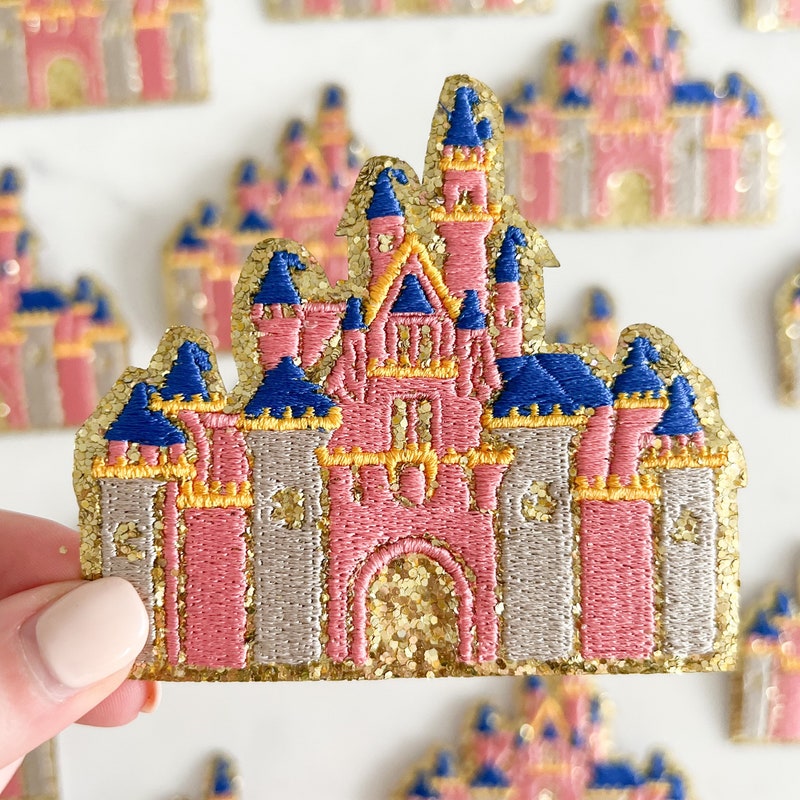 Disneyland Castle Patch - Etsy