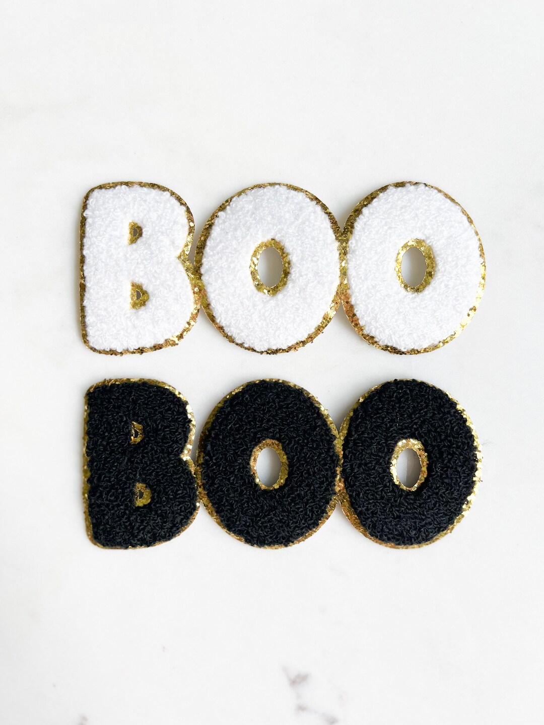 Halloween BOO Mouse Inspired Letter Patch // ONE Patch // Iron or Sewn ...