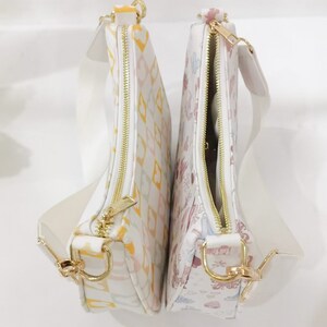 Checkered Mouse Curved Crossbody Purse // Aden Louise Exclusive Bag ...