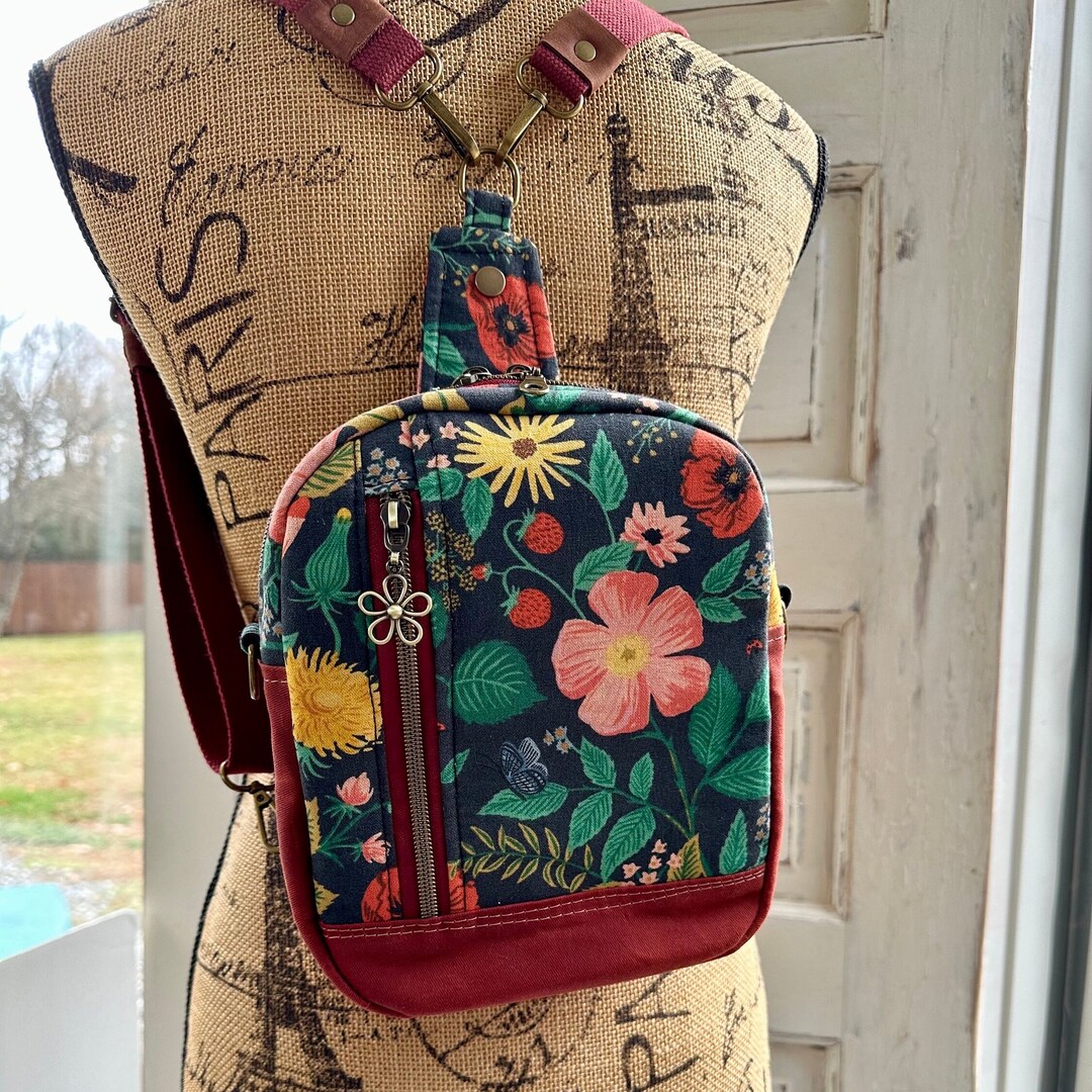 Pebble Sling, Mini Backpack, Preorder,rifle Paper Co Fabric - Etsy
