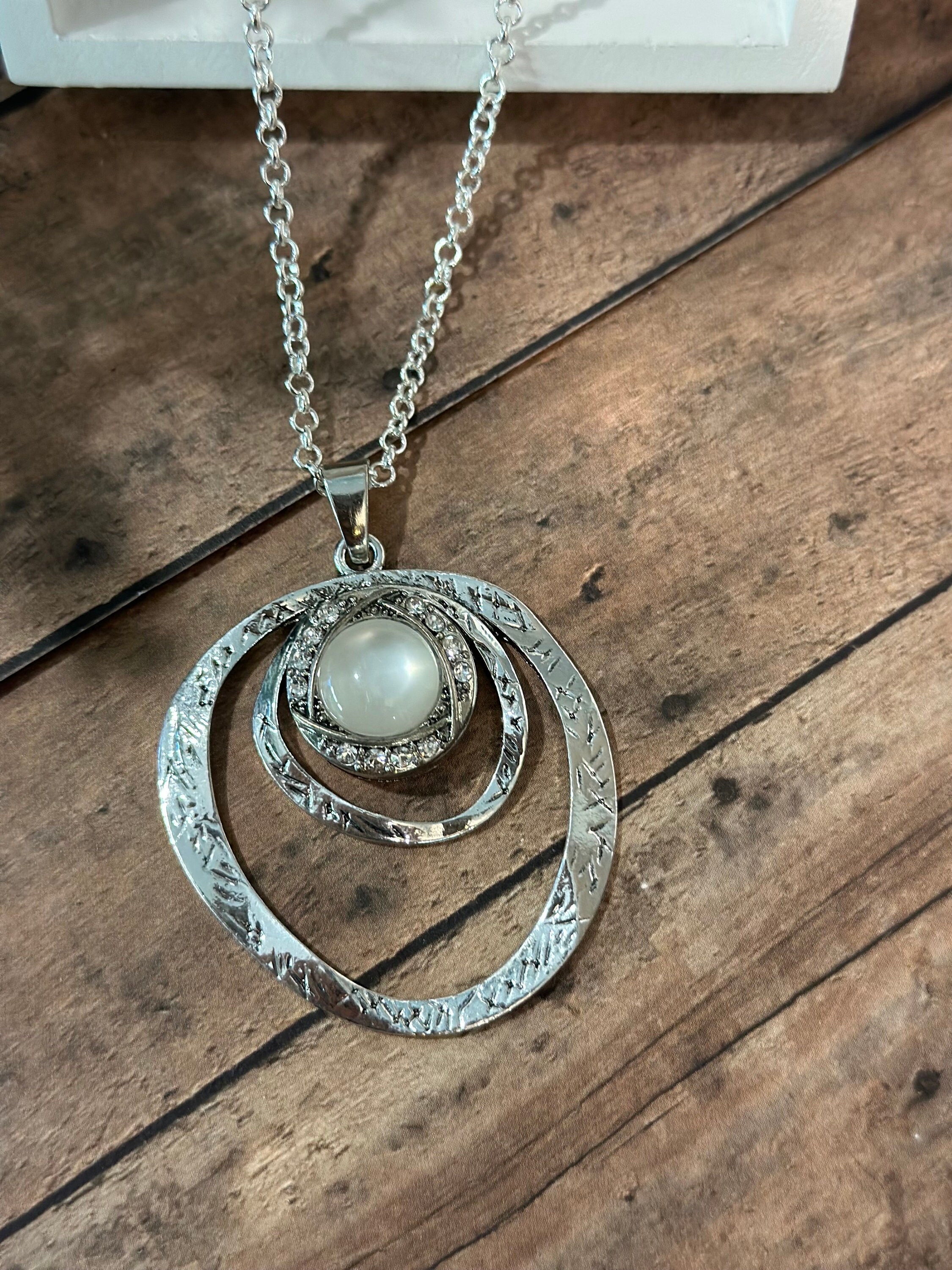 SNAP Double Circle Necklace - Etsy