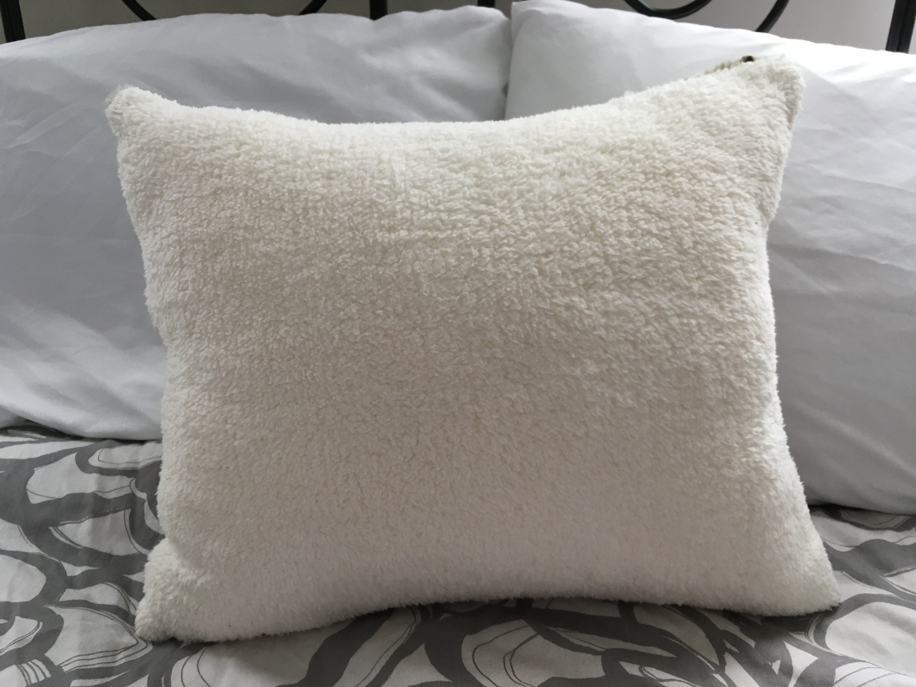 Animal Print Cream Purr Pillow That Really Purrs Unique Faux Fur Gift ...