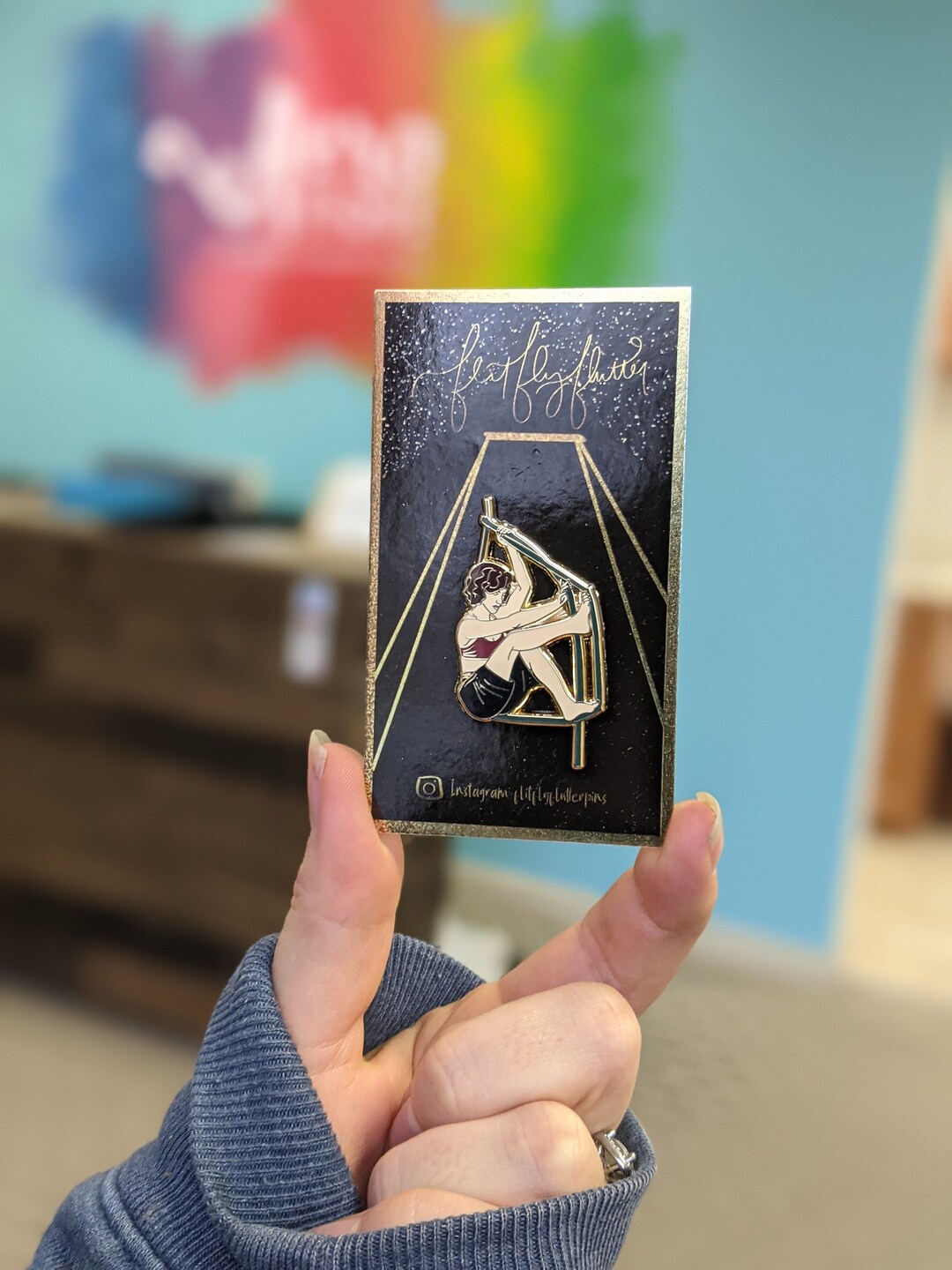 Aerial Rope Hard Enamel Pin - Etsy