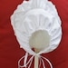 Heirloom Frilly Eyelet Lace Bonnet - Etsy