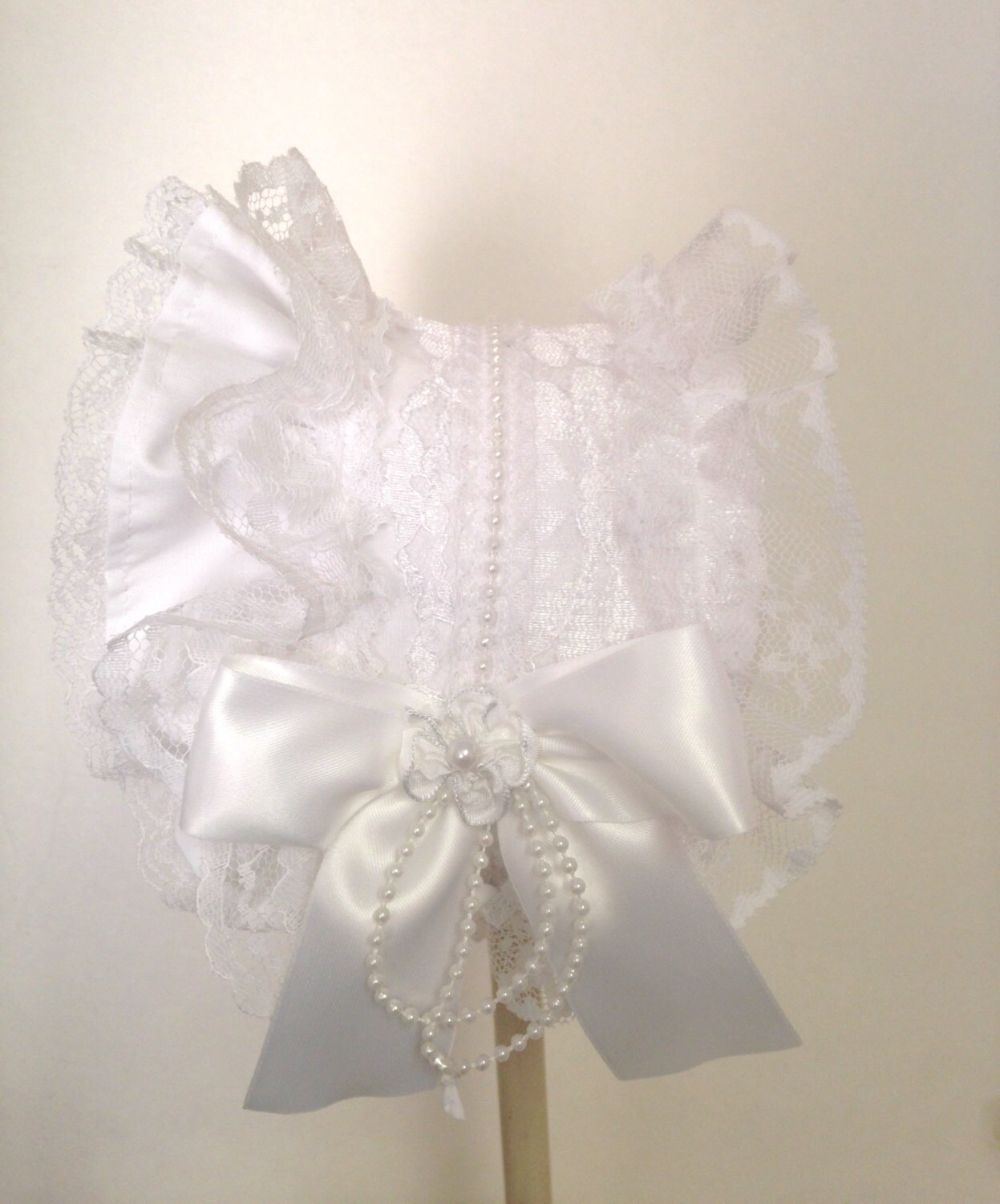 Frilly Bonnet Style Headband, Half Bonnet Frilly Lacy - Etsy Canada