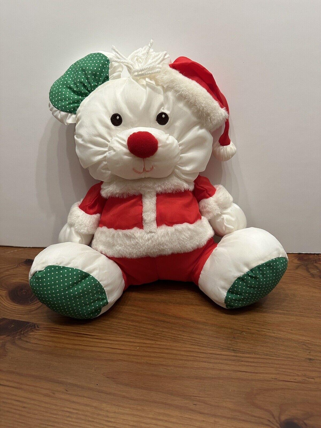 Vintage Fisher-price the Puffalumps Christmas Mouse Puff a Lumps Plush ...