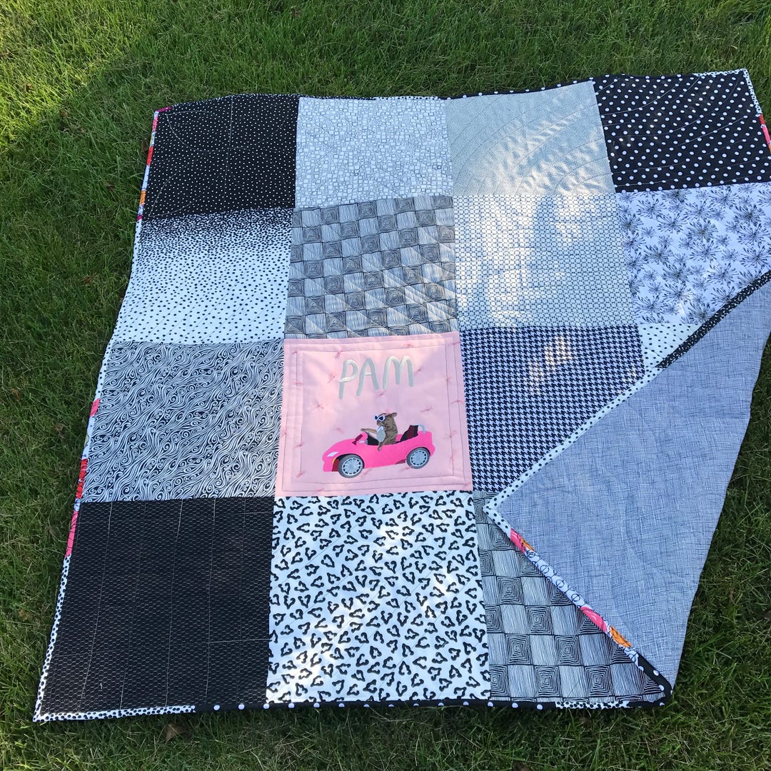 Big Block Lap Quilt - Etsy