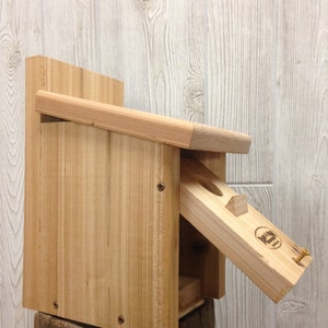Chickadee & Nuthatch Nest Box Bird House - Etsy