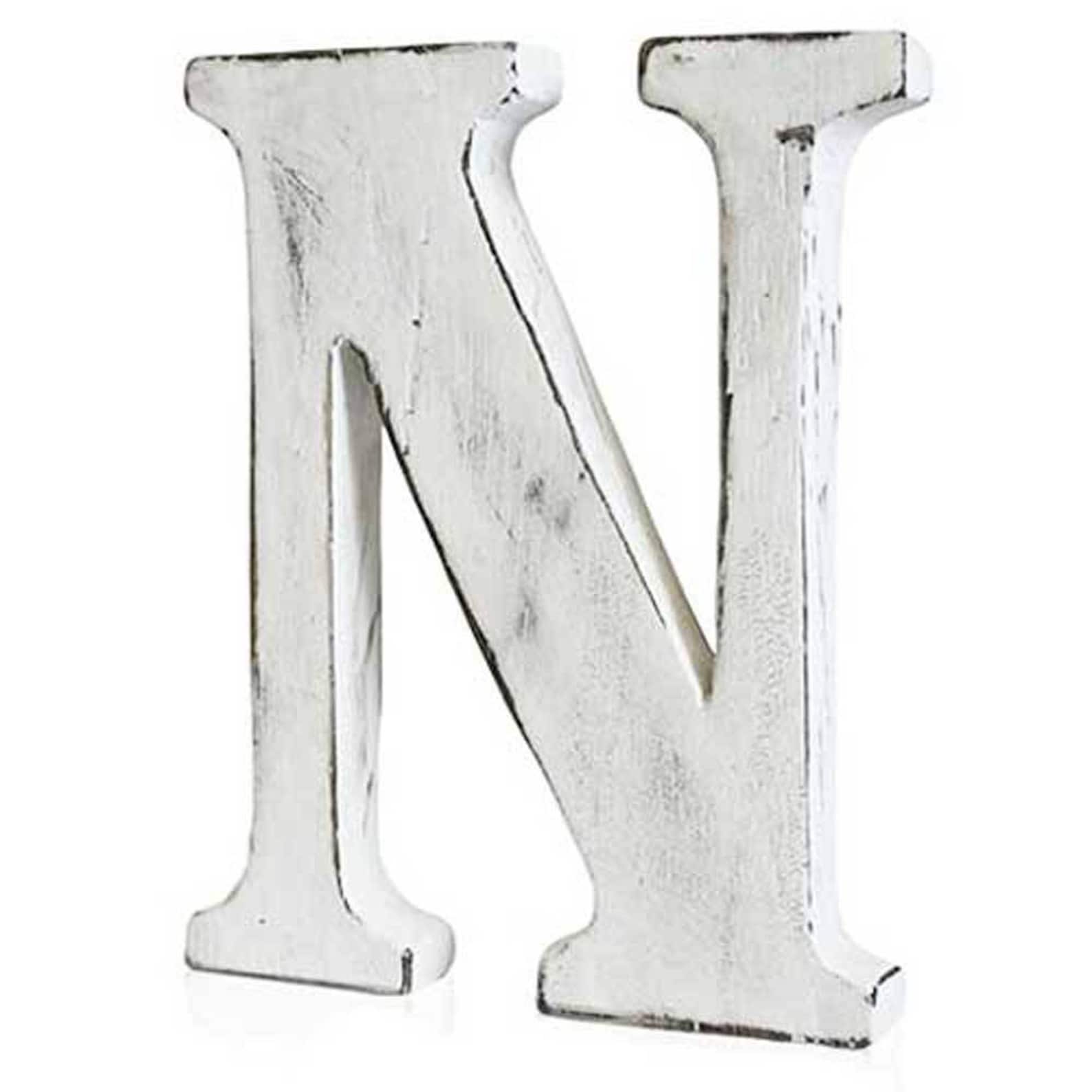 White Wooden Letters.... Shabby Chic Hand Made Each is - Etsy UK