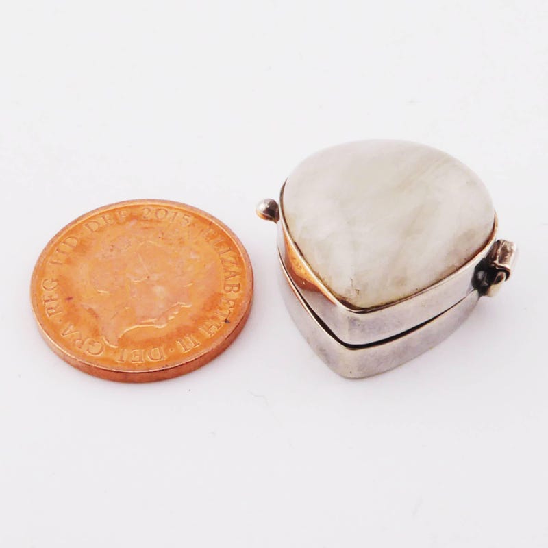 Silver Pill Box - Etsy