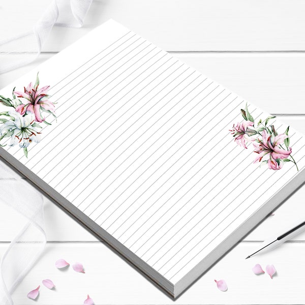 Beautiful Notepad - Etsy