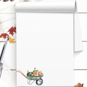 Simple Fall Notepad This Cute Pumpkin Writing Paper Would Make a Great ...