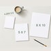Letter Writing Paper Large Notepad 3 Different Sizes With 3 Line ...