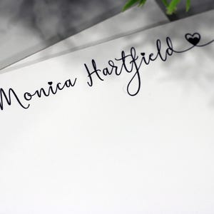 Personalized Notepad | Choose Different Fonts for Women's & Men's ...