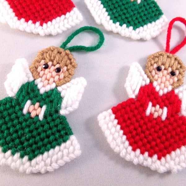 Plastic Canvas Angel - Etsy
