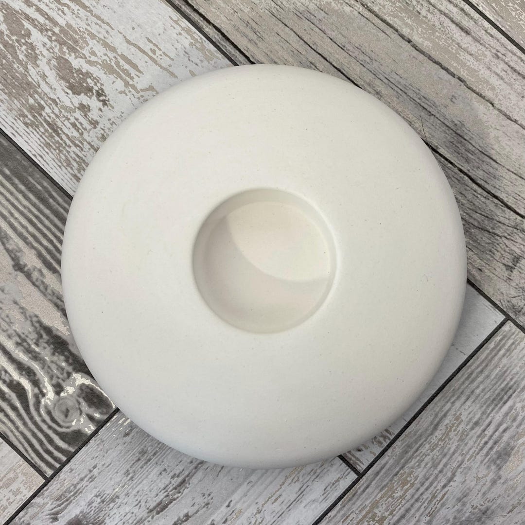 Large Plaster Tealight Holder for Painting - Etsy