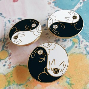 Yin Yang Pin - Etsy