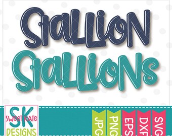 Stallion Stallions SVG Dxf EPS Png Htv Heat Transfer - Etsy