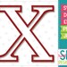 Greek Alphabet Svg Chi Svg Dxf Eps Png Jpg Scrapbook - Etsy