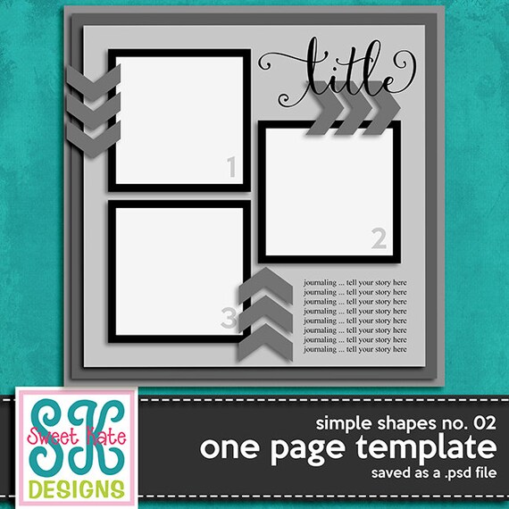 Scrapbooking Shape Templates
