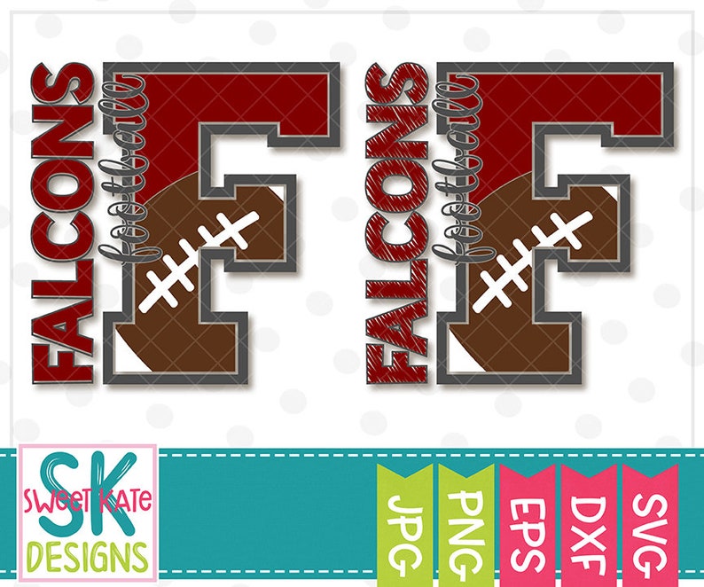 Falcons Svg Football SVG Dxf Eps JPG PNG Htv Clip Art - Etsy