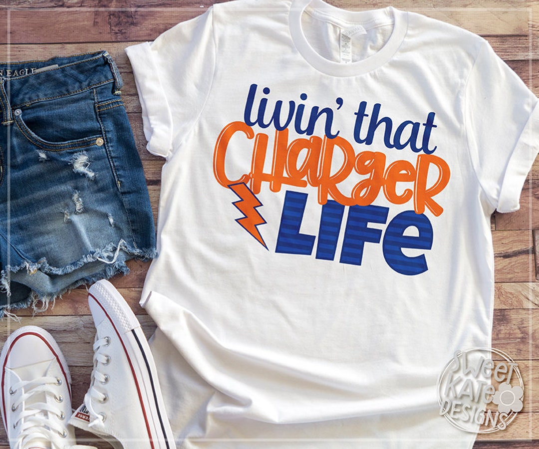 Livin' That Charger Life SVG, Dxf, EPS, Png, Htv, Sublimation, Cricut ...