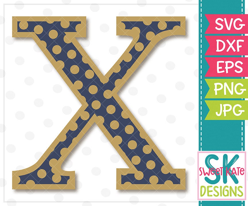 Greek Alphabet Svg Chi Svg Dxf Eps Png Jpg Scrapbook | Etsy