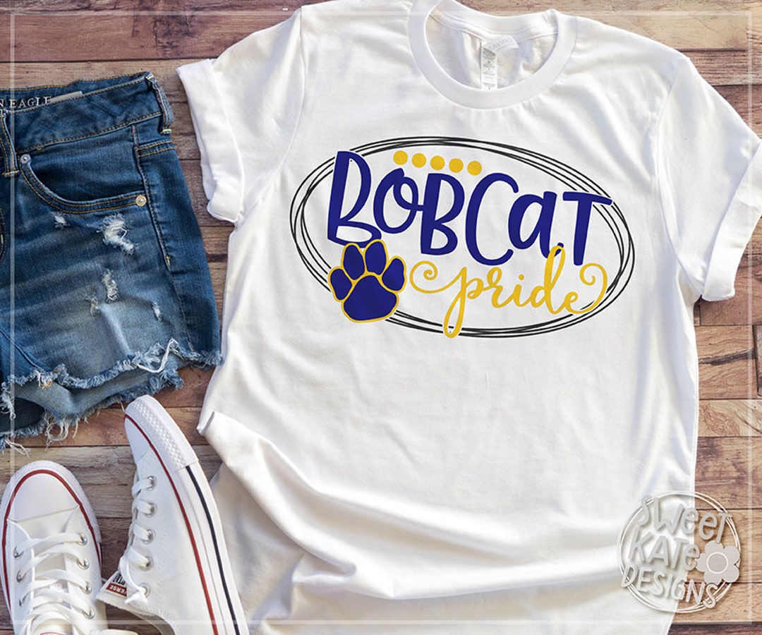 Bobcat Pride, SVG, Dxf, EPS, Png, JPG, Htv, Heat Transfer Vinyl, Cricut ...
