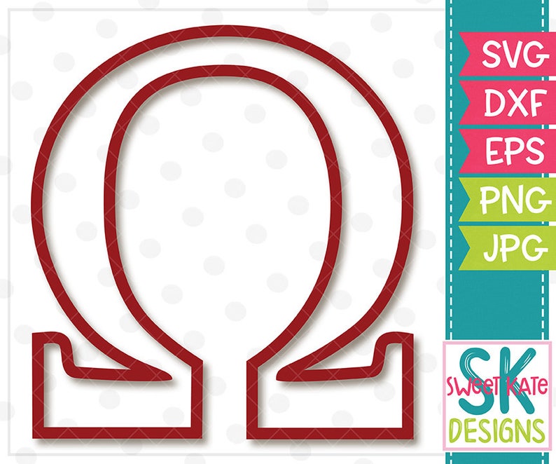 Greek Alphabet SVG omega svg dxf eps png jpg scrapbook | Etsy