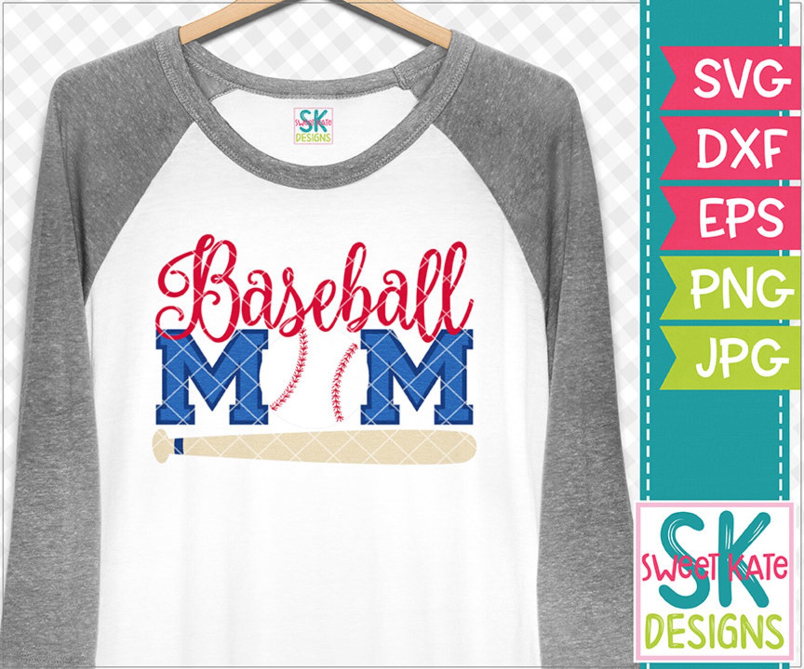 Baseball Mom SVG Dxf EPS Png JPG Htv Heat Transfer Vinyl | Etsy