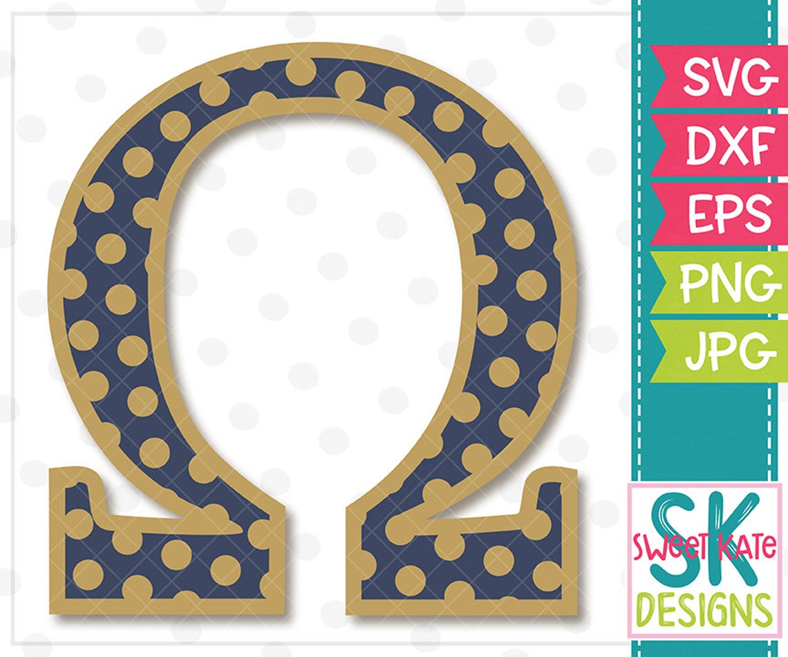 Greek Alphabet SVG omega svg dxf eps png jpg scrapbook | Etsy