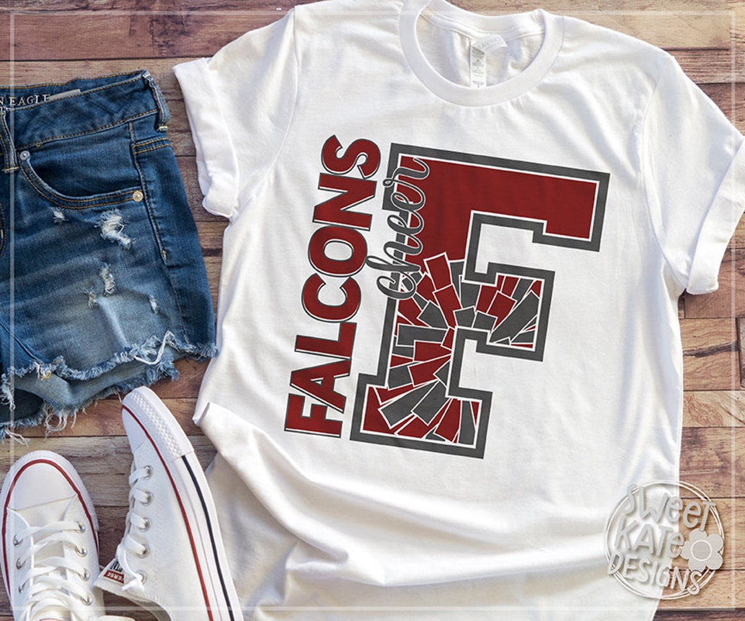 Falcons Svg, Cheer SVG, Dxf, Eps, JPG, PNG, Htv, Clip Art, Falcon ...