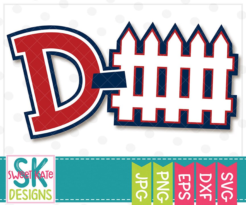 D-fence Defense SVG Dxf Eps JPG Png Die Cut Heat | Etsy