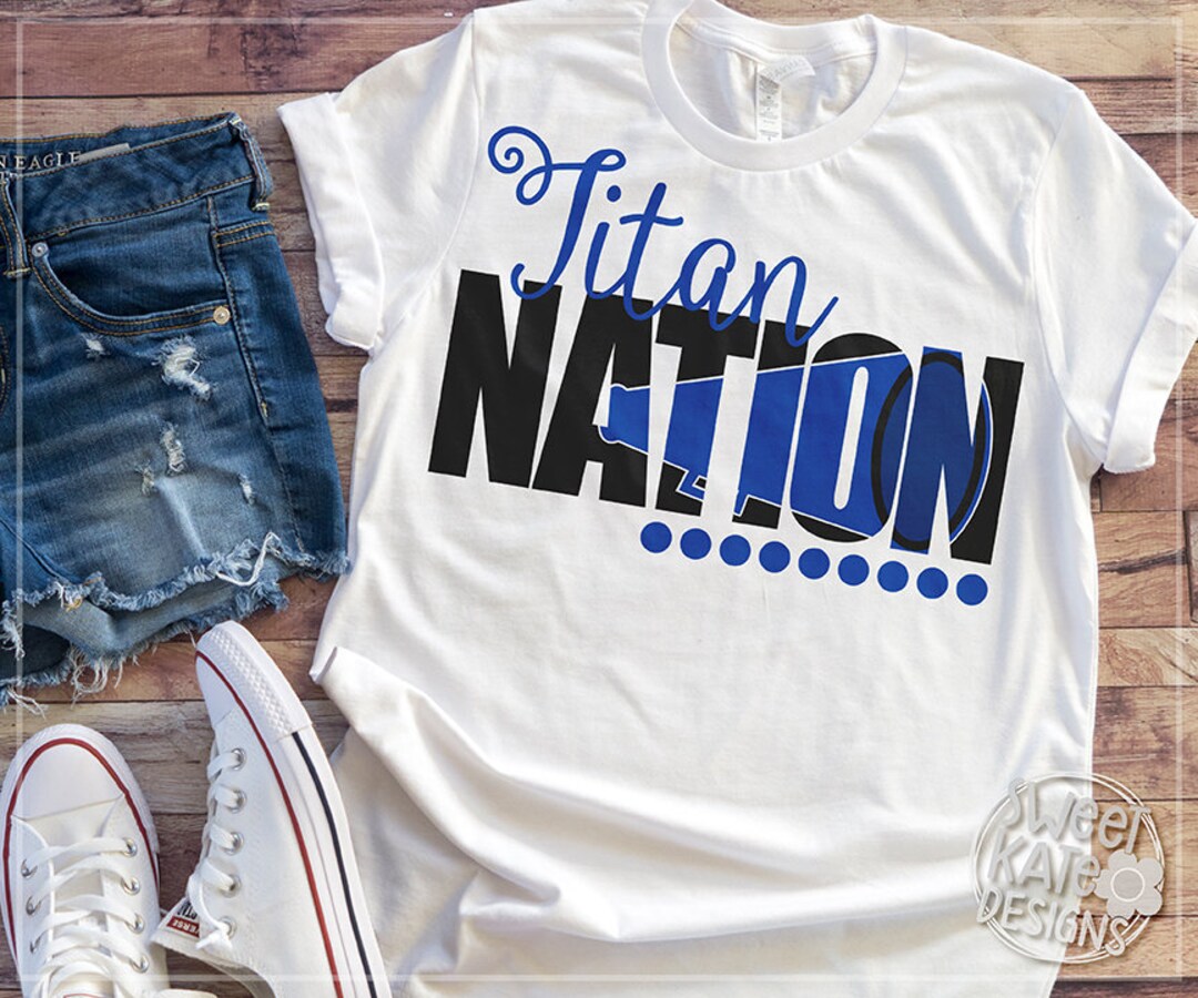 Titan Nation, Svg, Cheer SVG, Dxf, EPS, Png, JPG, Htv, Heat Transfer ...