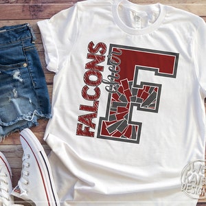 Falcons Svg, Cheer SVG, Dxf, Eps, JPG, PNG, Htv, Clip Art, Falcon ...