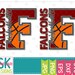 Falcons Svg Basketball SVG Dxf Eps JPG PNG Htv Clip - Etsy