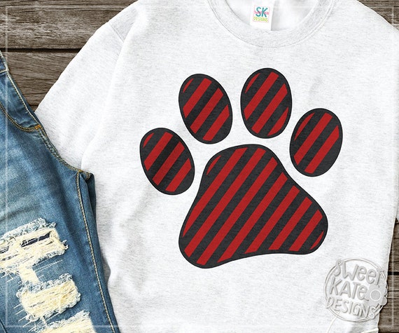 Panther Paw SVG Dxf Eps JPG PNG Scrapbook Die Cut | Etsy