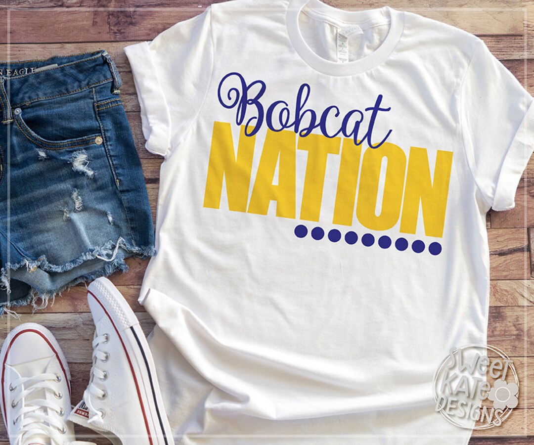 Bobcat Nation, Bobcats, SVG, Dxf, EPS, Png, JPG, Htv, Heat Transfer ...