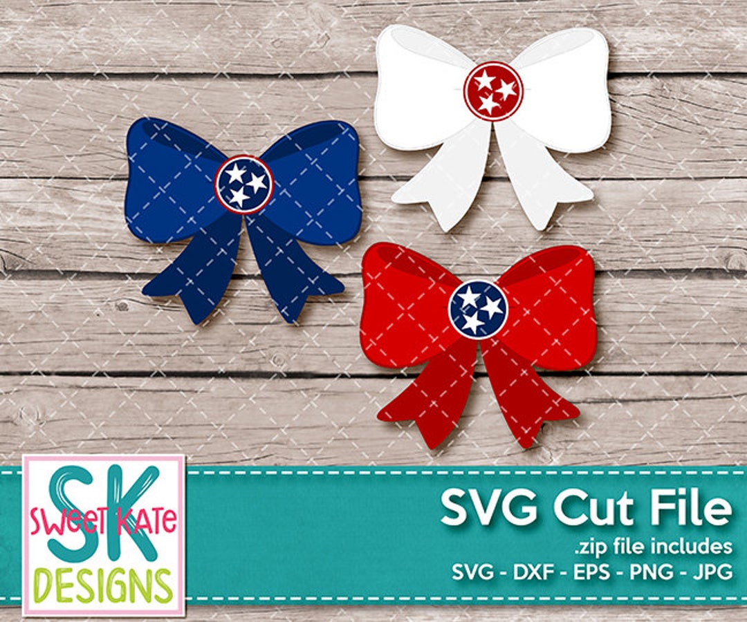 Tristar Circle With Bow SVG Dxf EPS Png JPG Htv Heat Transfer Vinyl ...