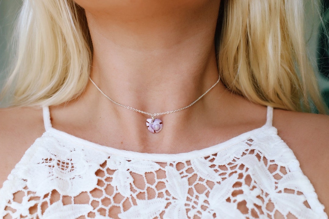 Aloha Swirl Shell Choker Necklace - Etsy