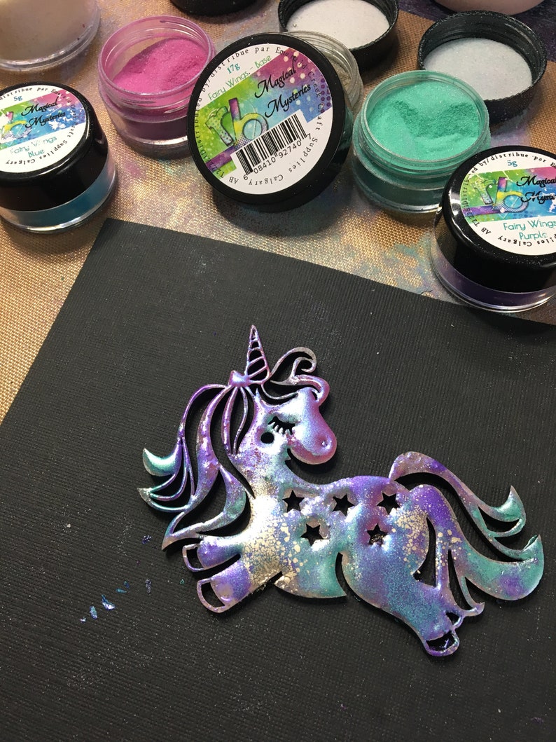 Embossing Powder - Fairy Wings, Iridescant, Magical, Fairy, Stamping ...