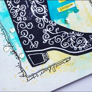 Cowboy Boot Stamp, Western Party Decor, Western Party Invitation ...