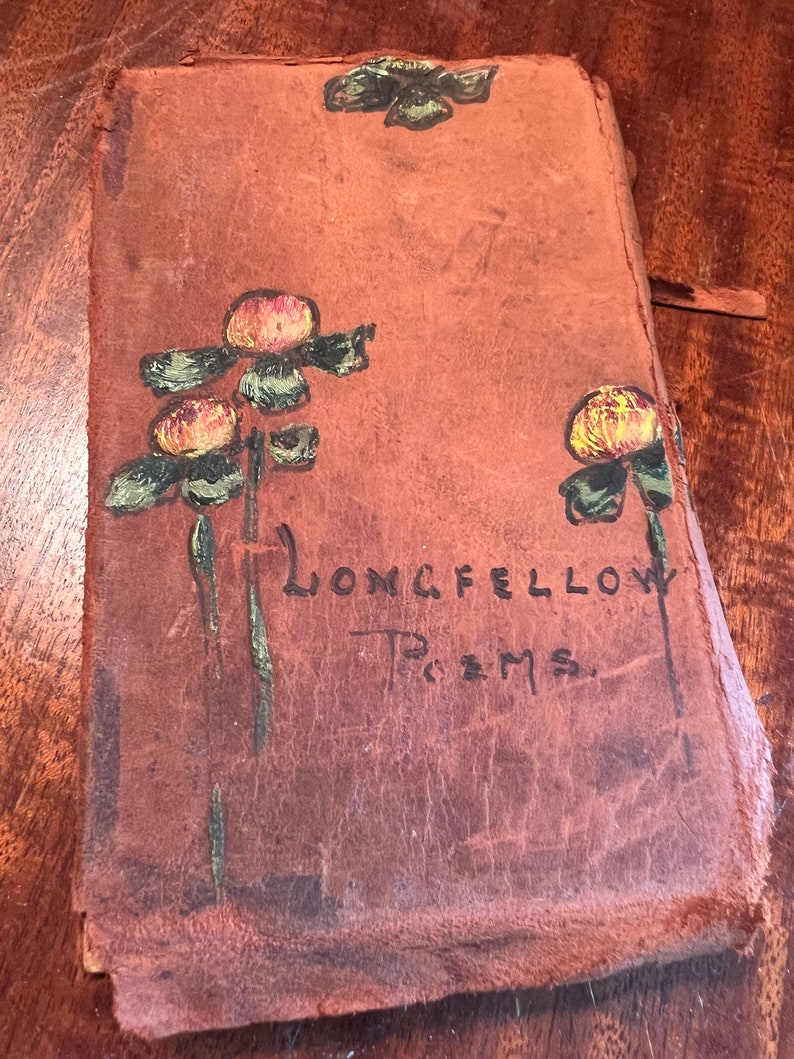 Antique Longfellow Poem Book - Etsy