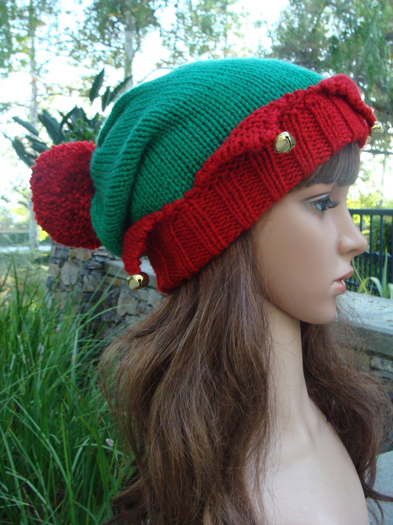 DIY Knitting PATTERN 164: Santa's Little Elf Knit Hat - Etsy