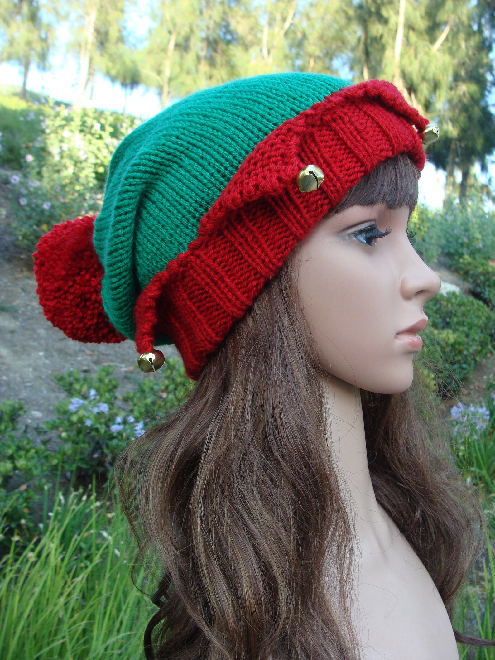 DIY Knitting PATTERN 164: Santa's Little Elf Knit Hat | Etsy