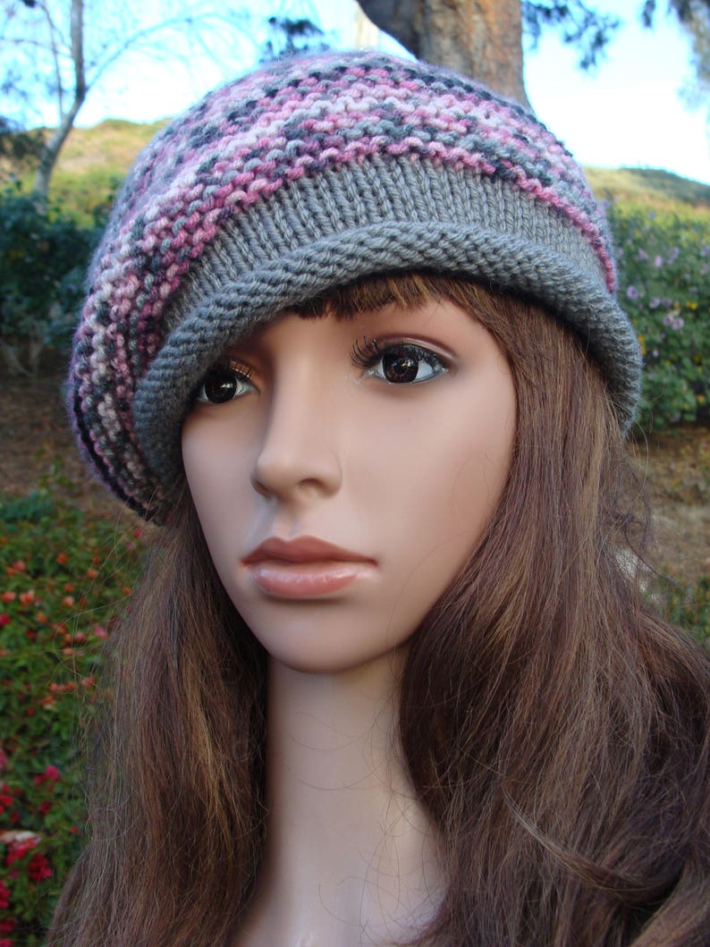 DIY Knitting PATTERN 212: French Beret Knit Slouchy - Etsy