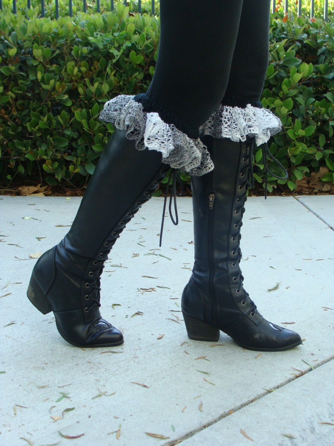 DIY Knitting PATTERN 123 Knit Ruffle Top Boot Cuffs - Etsy