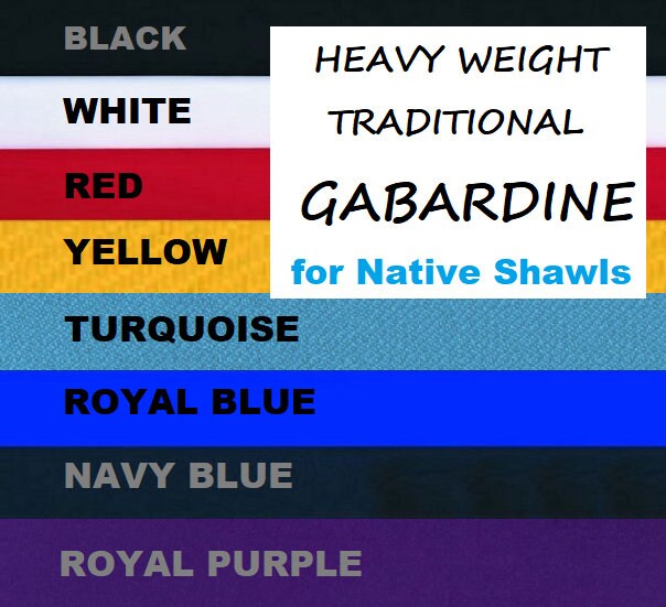 Pow Wow Shawl w Ribbon Choose a Color & Size Traditional | Etsy