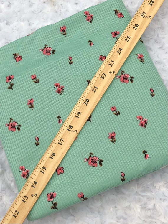 Visual Arts Craft Supplies & Tools Dyeing & Batik Ribbed Knit Ditsy ...