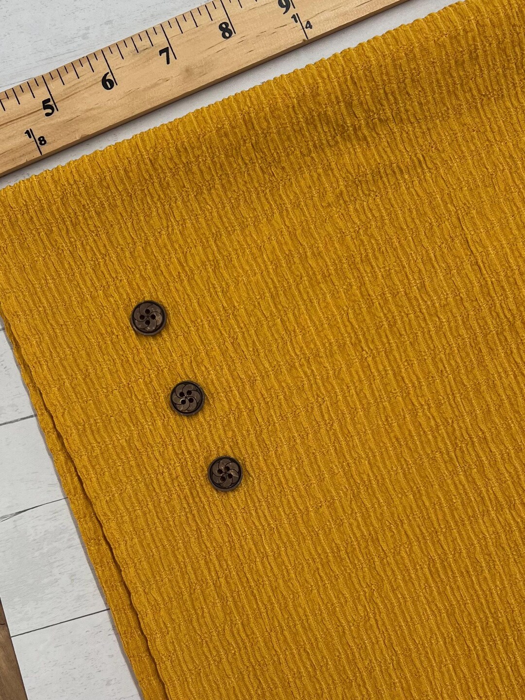 Poly Spandex Knit allison Mustard 58/60 Apparel Fabric by the Yard - Etsy